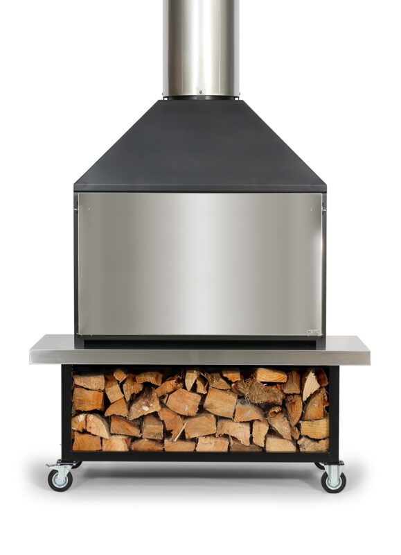 Metro Outdoor 1200 Braai + Trolley - Best Wood Fires Christchurch