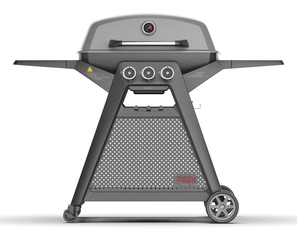 Elite Ziggy Triple Grill & Cart - Ziegler & Brown Premium BBQs