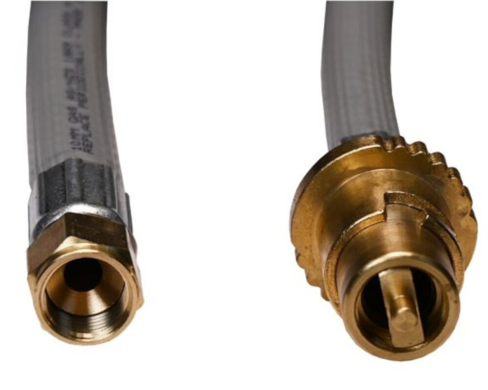 PVC Bayonet Hose - 1500mm (Bayonet to 5/8" UNF (3/8" SAE)) - Lifestylels