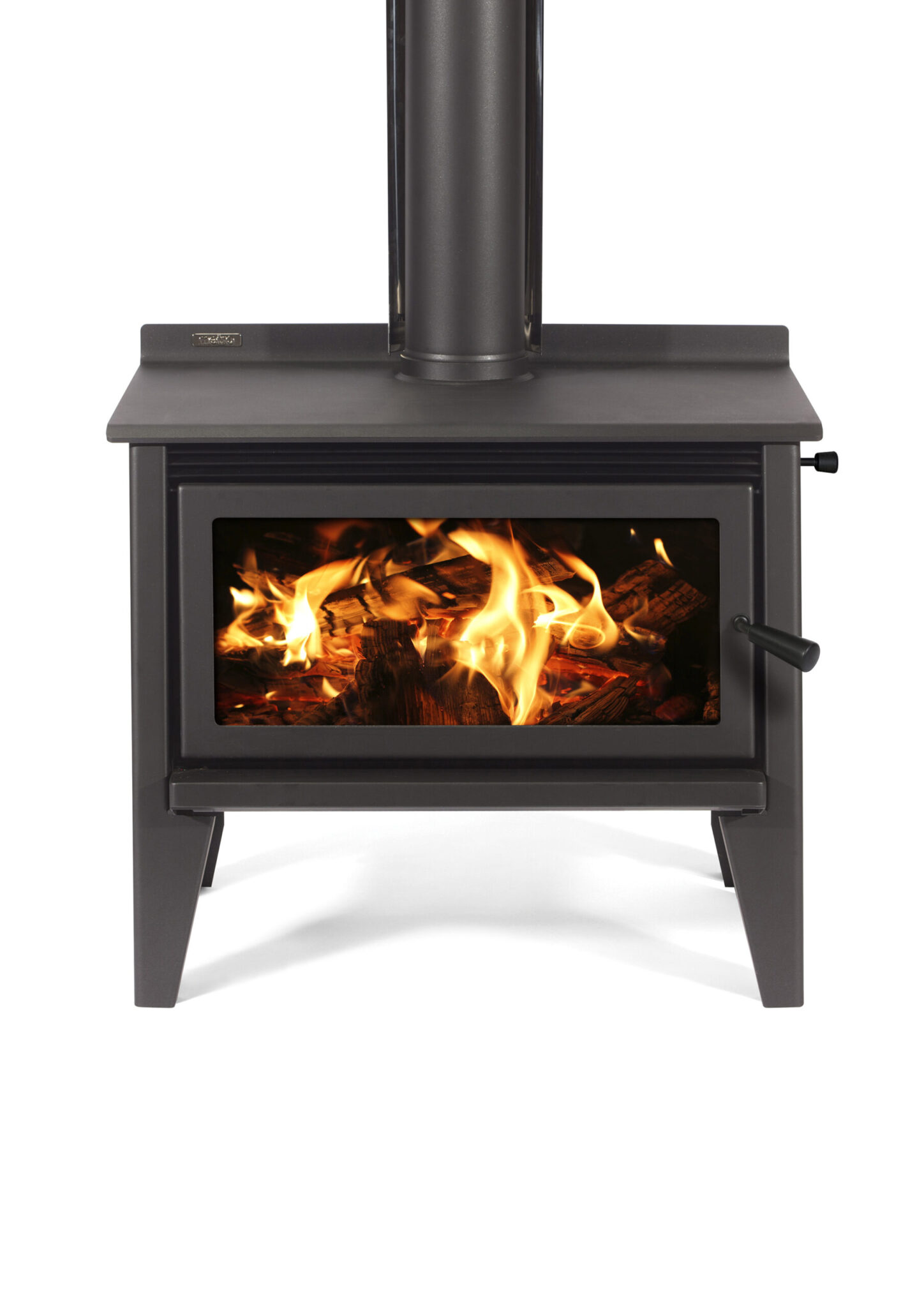 Metro LTD Mega Rad Wood Fire including Standard 4.2m Flue Kit