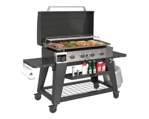 Beefmaster Griddle 4 Burner Flat Top BBQ - Lifestylels